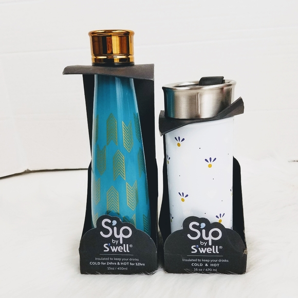 sip by s'well | Dining | Sip By Swell Insulated Water Bottle And Travel ...